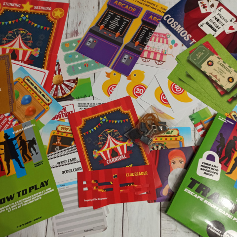 Angielski Escape Room -The Carnival Trapped - łamigłówki i zadania ...